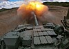 More than 40 new Russian tanks rumble in the borderland