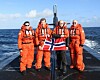 Norwegians embark US nuke submarine in a rare flex of force